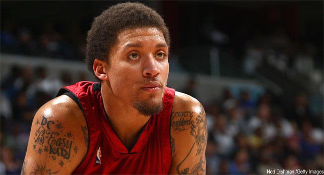 Michael Beasley Neck Tattoos