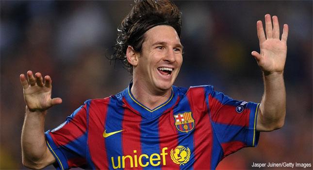 Messi named European Footballer of the Year