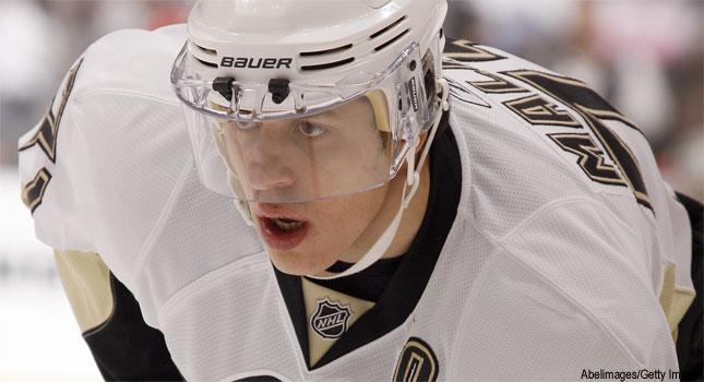 Bruised foot to sideline Malkin vs. Flyers