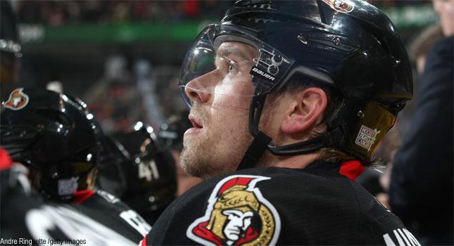 Michalek latest Senator forward sidelined
