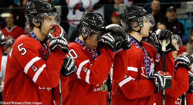 Canadian juniors fall in overtime to Americans