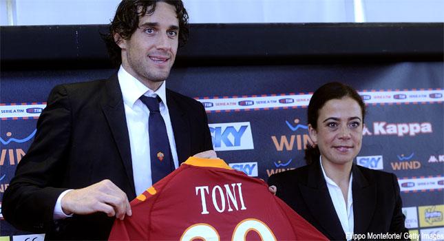 Toni presented in Rome; may be permanent