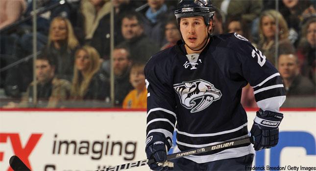 Nashville resigns Tootoo to two-year extension