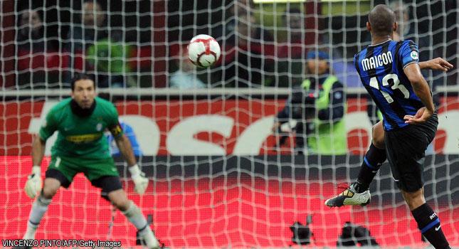 Maicon Goal Ac Milan