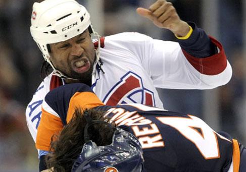 Laraque’s last word: Life as NHL enforcer