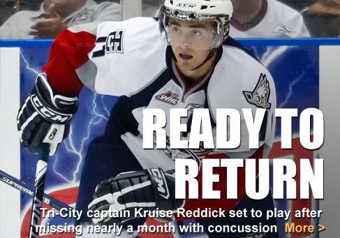 King on CHL: Tri-City’s Reddick set for return