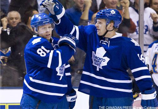 Leafs recover to defeat Blues in shootout