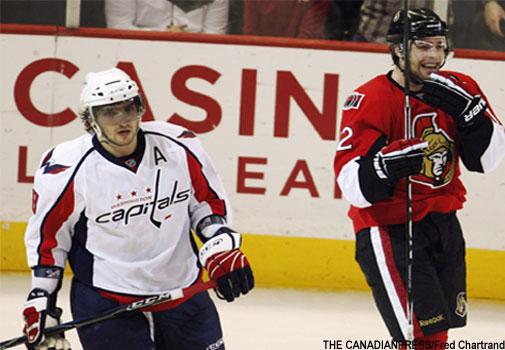 Sens look to find offence vs. struggling Caps