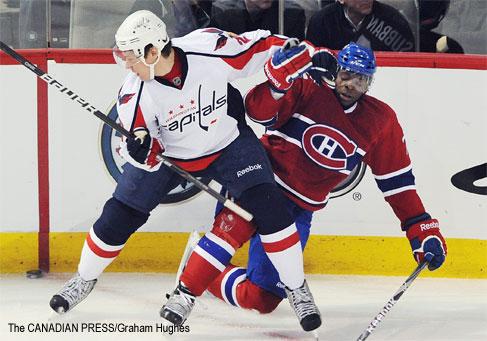 Capitals hand Habs third straight shutout