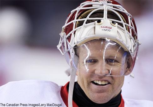 Red Wings place Osgood on injured list