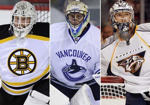 Luongo, Rinne and Thomas finalists for Vezina