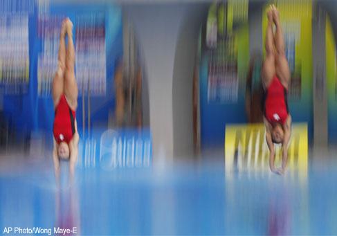 Canadian diving duo surging into 2012