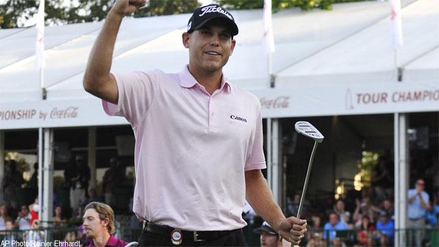 Haas wins high-stakes FedEx Cup