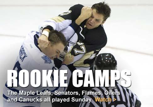 Sunday NHL rookie camp highlights