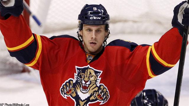 Weiss scores SO winner, Panthers beat Flames