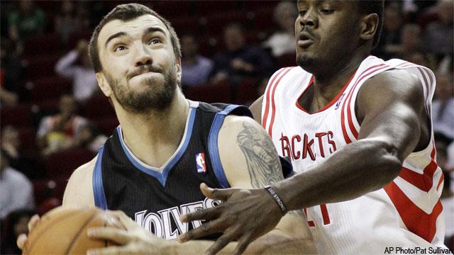 Wolves big-man Pekovic bursts on to NBA scene