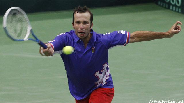 Stepanek, Rosol earn straight-set wins in Vienna