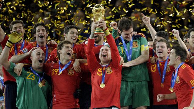 World champion Spain top FIFA rankings