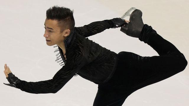 Amodio takes lead at Euro championships