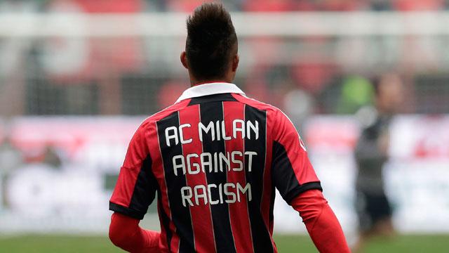 AC Milan match suspended due to racist chants