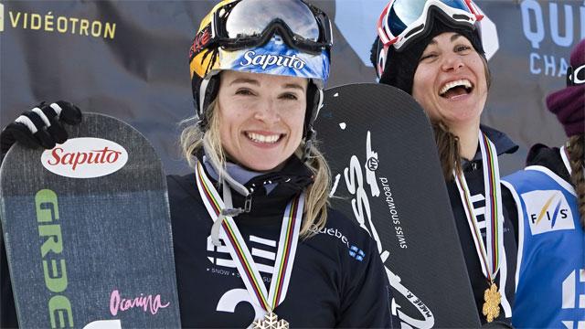 Canadians grab gold, silver in snowboard cross