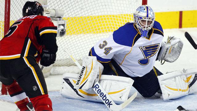 Blues re-sign goalie Allen to two-year deal