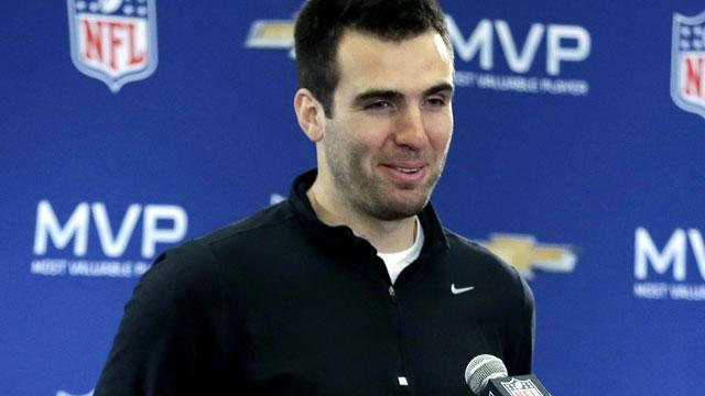 Super Bowl MVP Flacco ready to talk contract