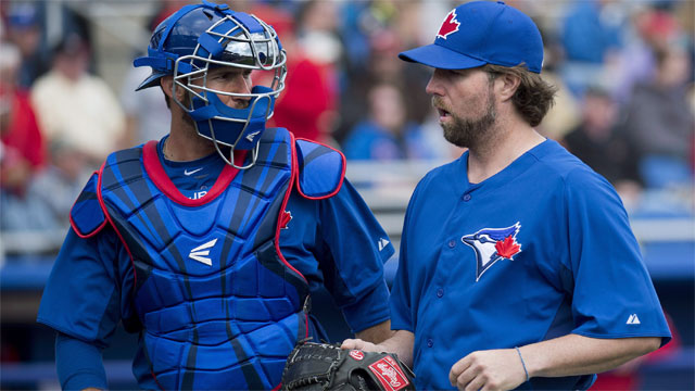 Davidi: Arencibia proves he can catch Dickey