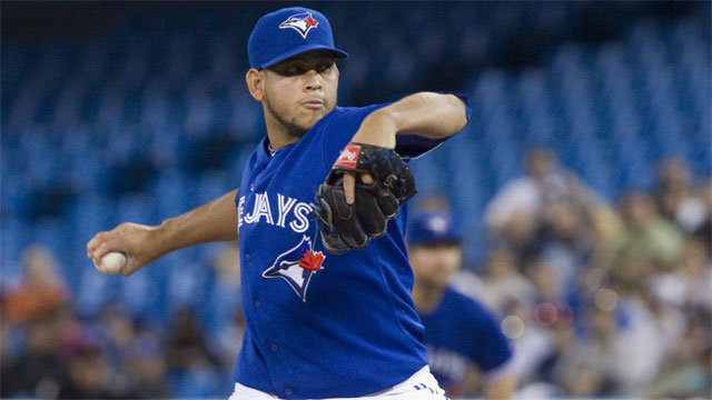 Marlins place former Blue Jay Alvarez on DL