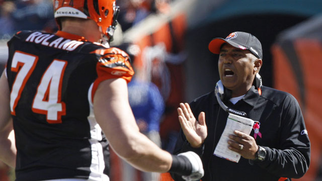 Bengals re-sign offensive tackle Roland