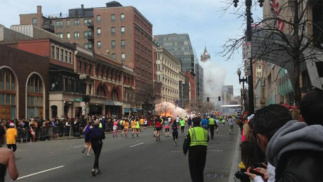 Three dead in Boston Marathon explosions