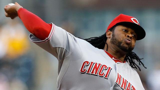 Reds’ ace Cueto on DL with muscle strain in back