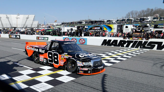 Sauter wins second consecutive NASCAR race
