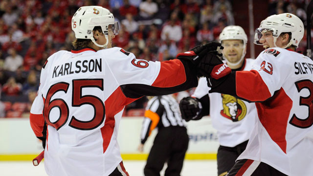 Sens eyeing the sixth spot with two games left