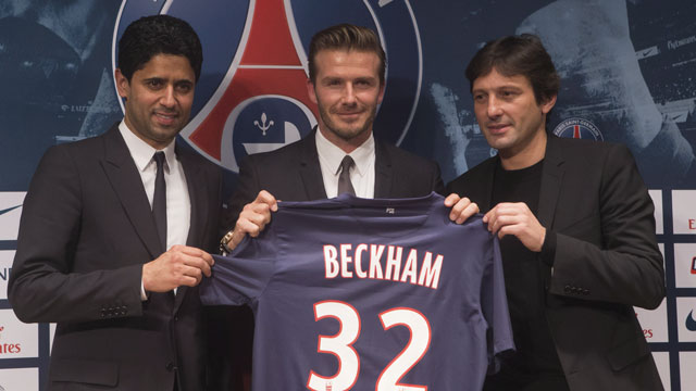 David Beckham Psg David Beckham, PSG's Captain For His Final Match,