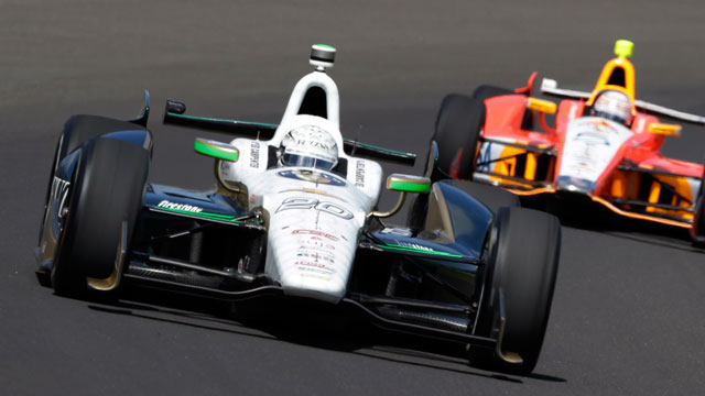 Carpenter racing at home in Indianapolis 500