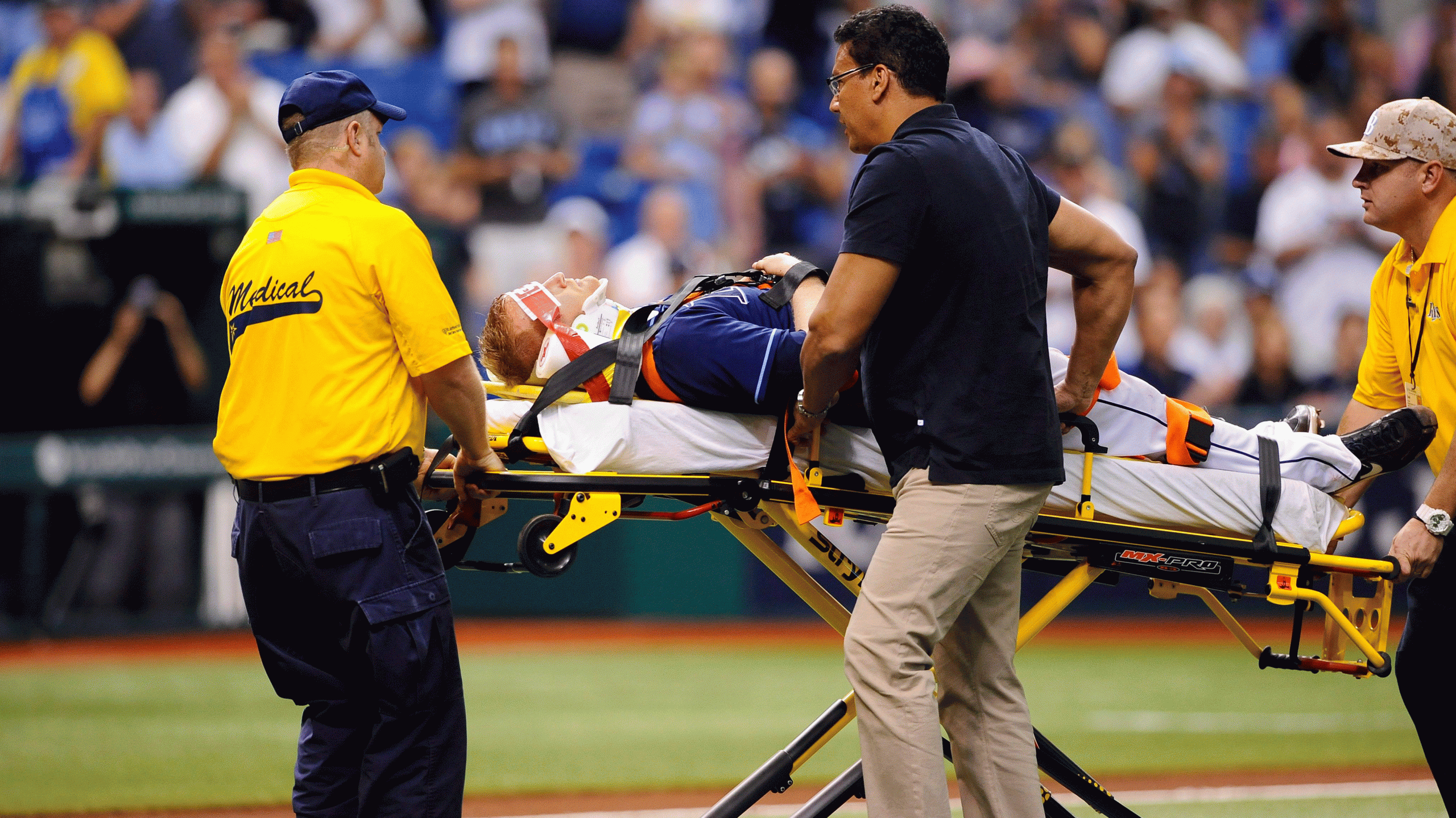 Rays’ Cobb favours pitchers wearing headgear