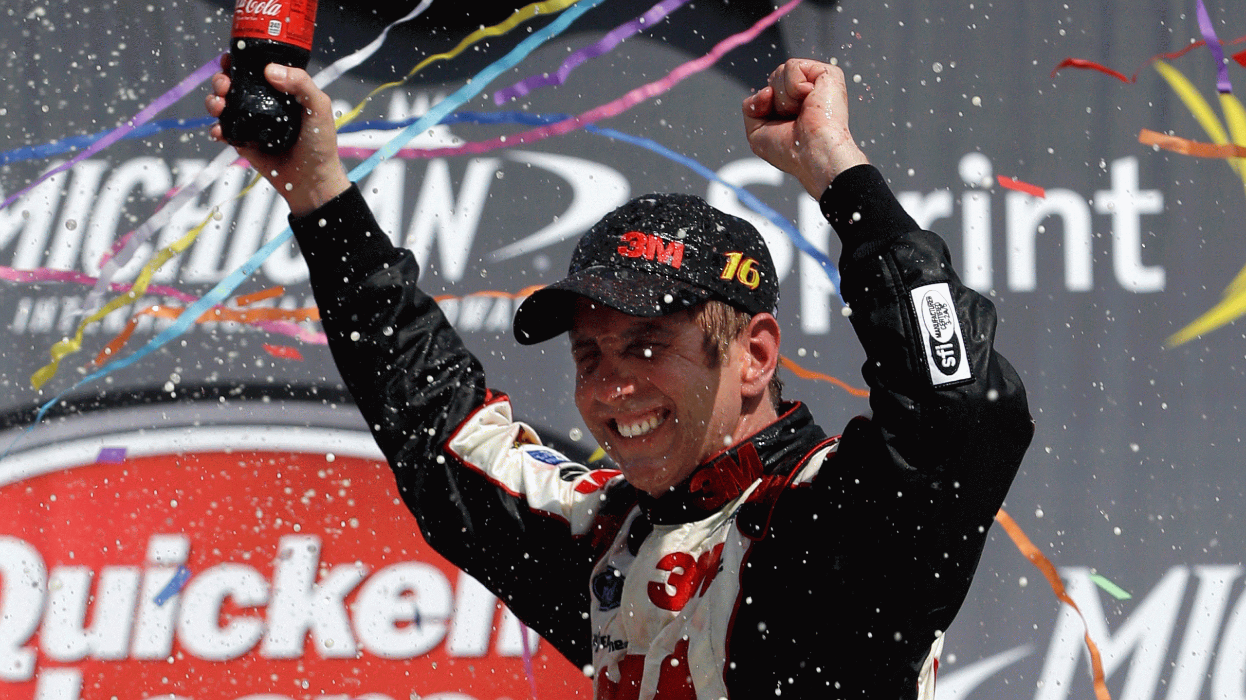 Biffle wins second straight at Michigan