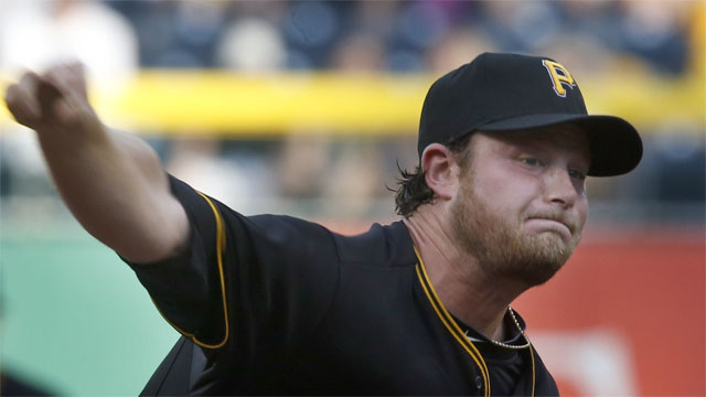 Cole wins 4th straight; Pirates beat Brewers