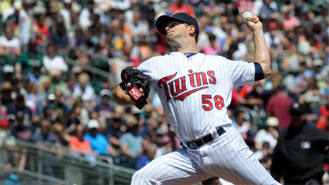 Twins option Cdn pitcher Diamond to Triple-A