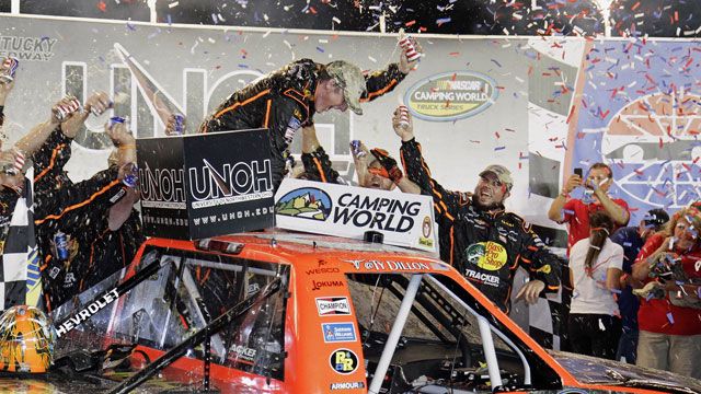 Dillon gives grandfather another Kentucky win