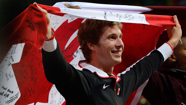 Drouin sets Canadian record in men’s high jump