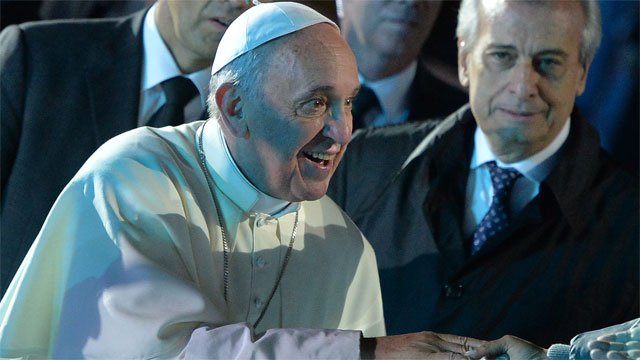 Pope: ‘Jesus offers more than the World Cup’