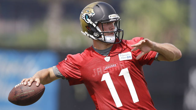 Jaguars to start QB Gabbert in vs. Dolphins