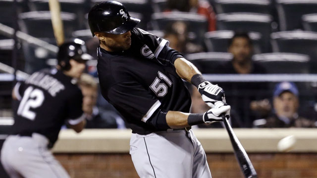 Rios ties hit record; White Sox crush Tigers