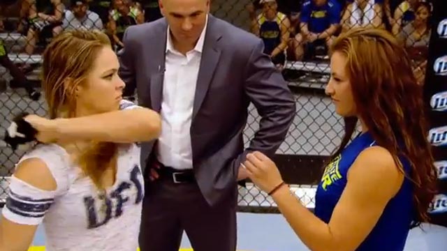 Rousey Vs Tate Ultimate Fighter