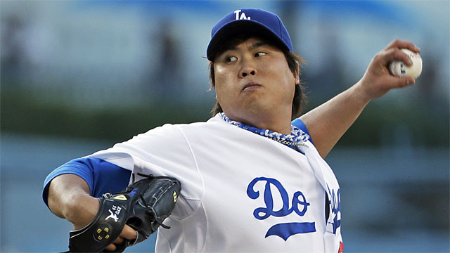 Ryu stumps Reds’ hitters in Dodgers’ victory