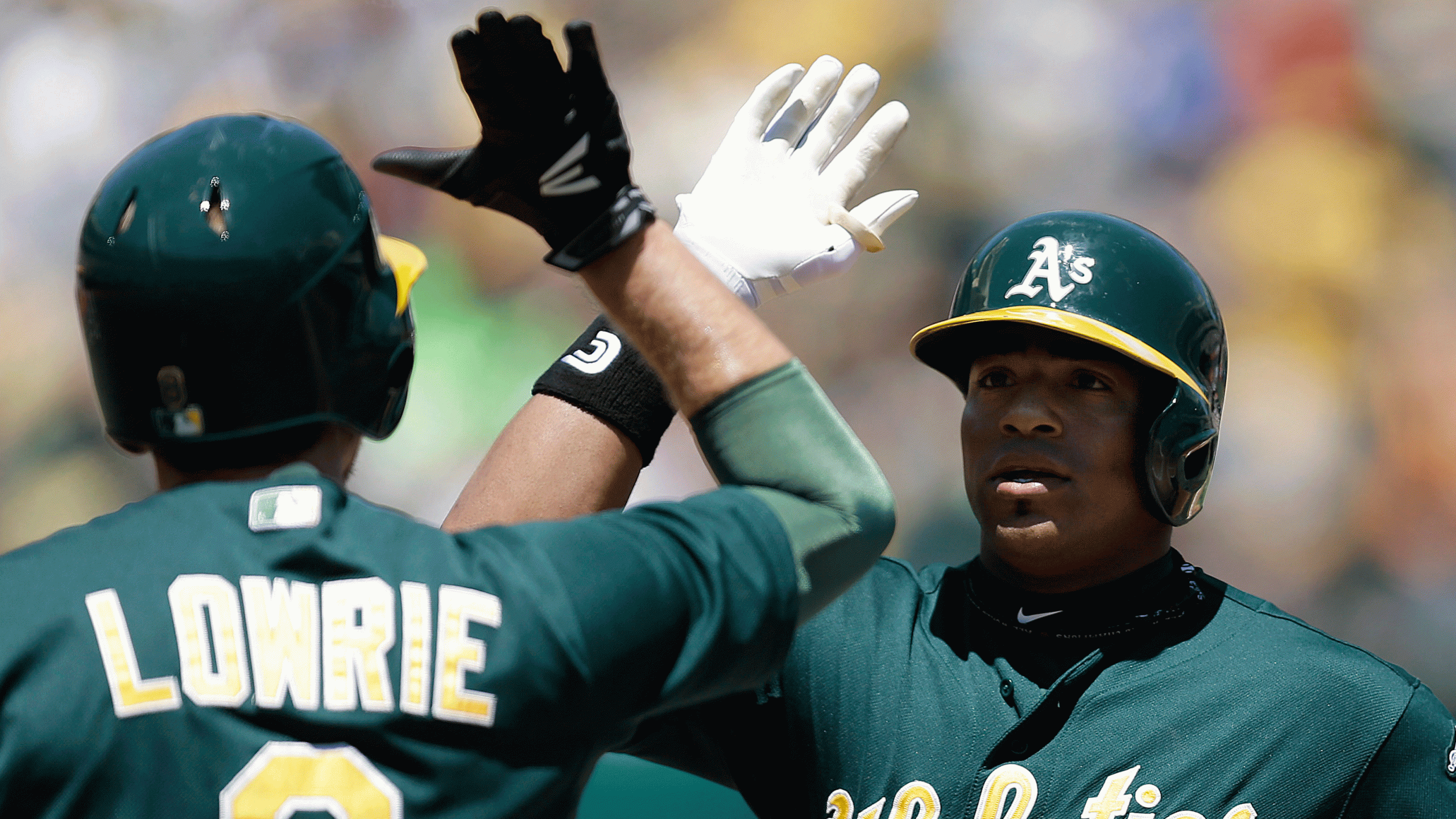 Cespedes leads Athletics to win over Rangers