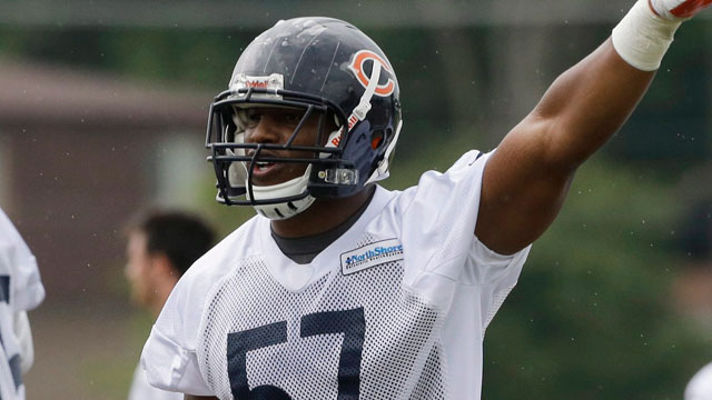Source: Bears linebacker Bostic fined $21,000