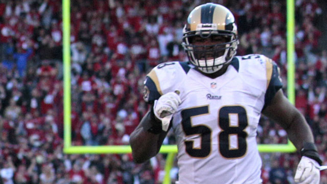 Rams linebacker Dunbar suspended four games